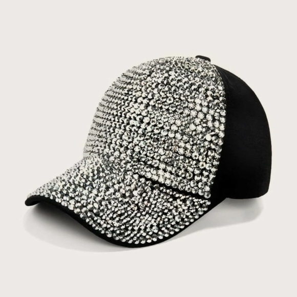Accessories | Rhinestone Decor Baseball Hat | Poshmark
